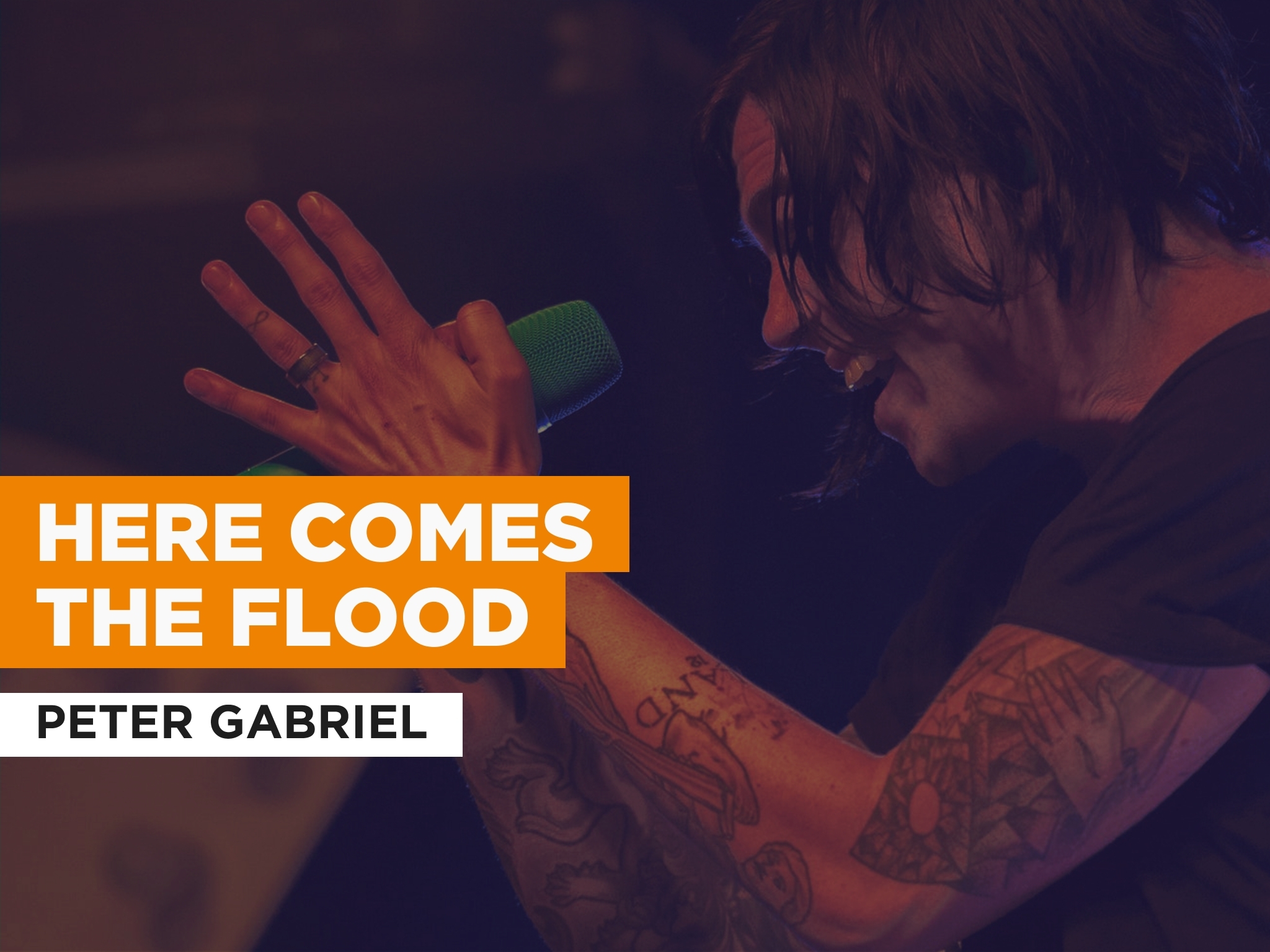 Prime Video: Here Comes The Flood in the Style of Peter Gabriel
