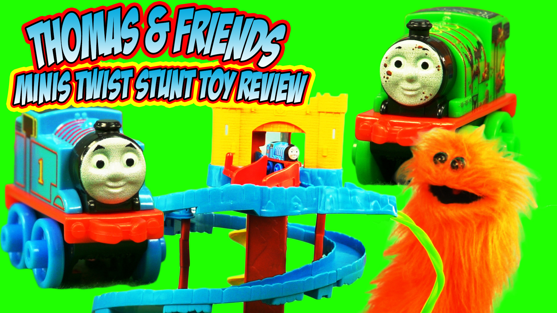 Amazon.de: THOMAS & FRIENDS MINIS Turn N Twist Stunt Fisher Price Toy ...