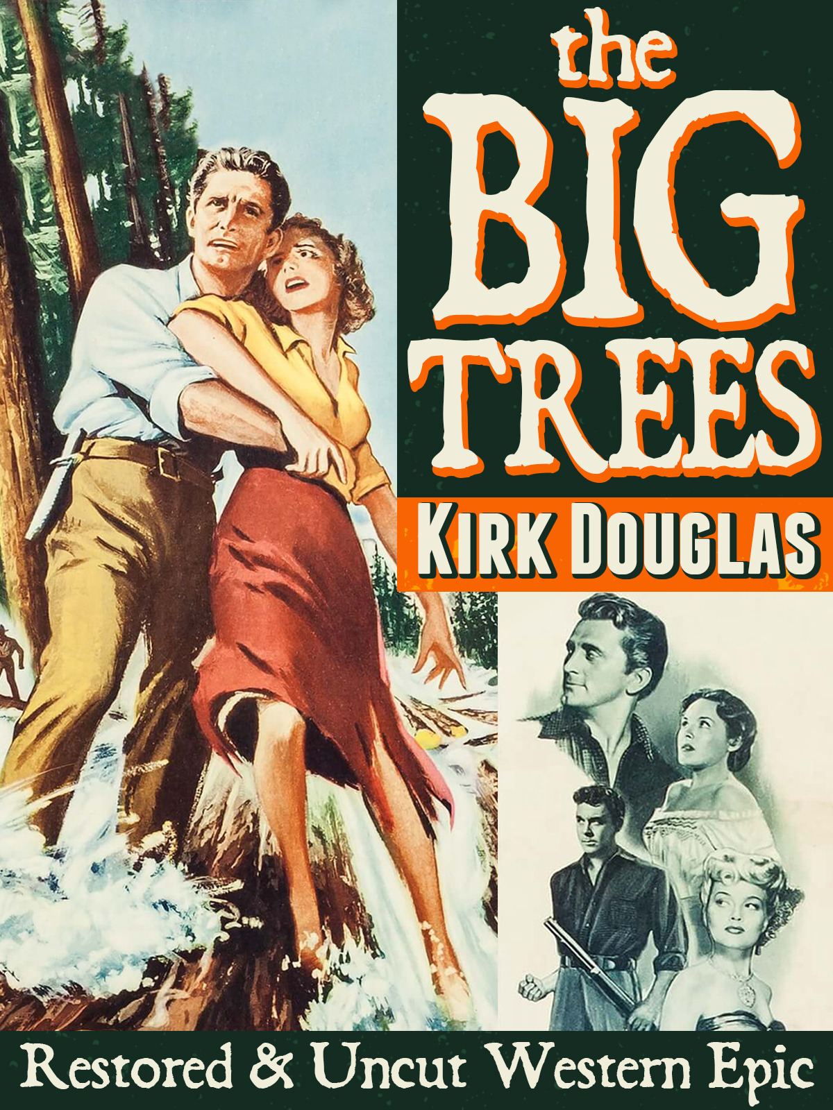 Prime Video: The Big Trees - Kirk Douglas, Restored & Uncut Western Epic