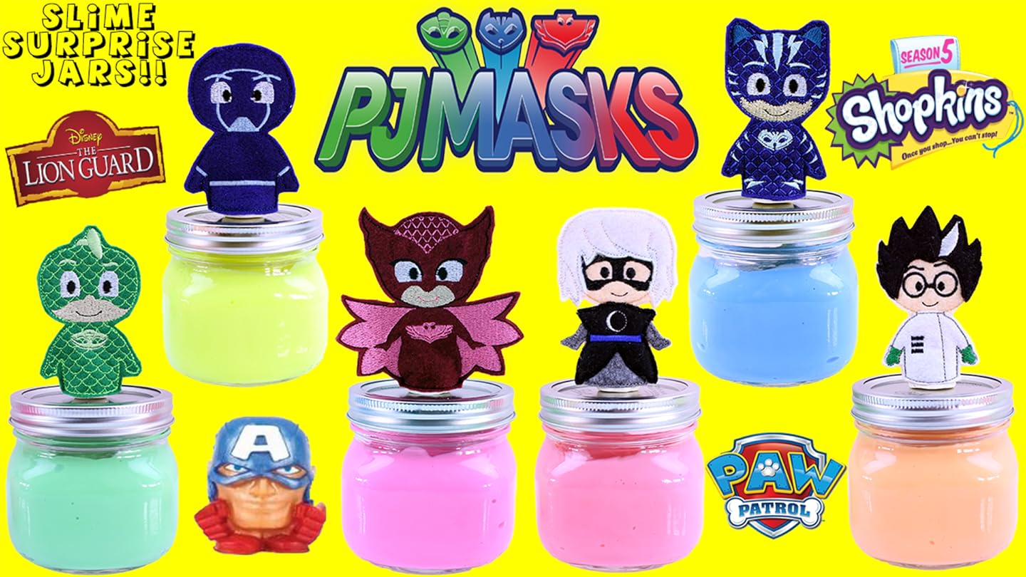 Watch PJ Masks Slime Surprise Toys - Disney Junior Nick Jr Shopkins ...