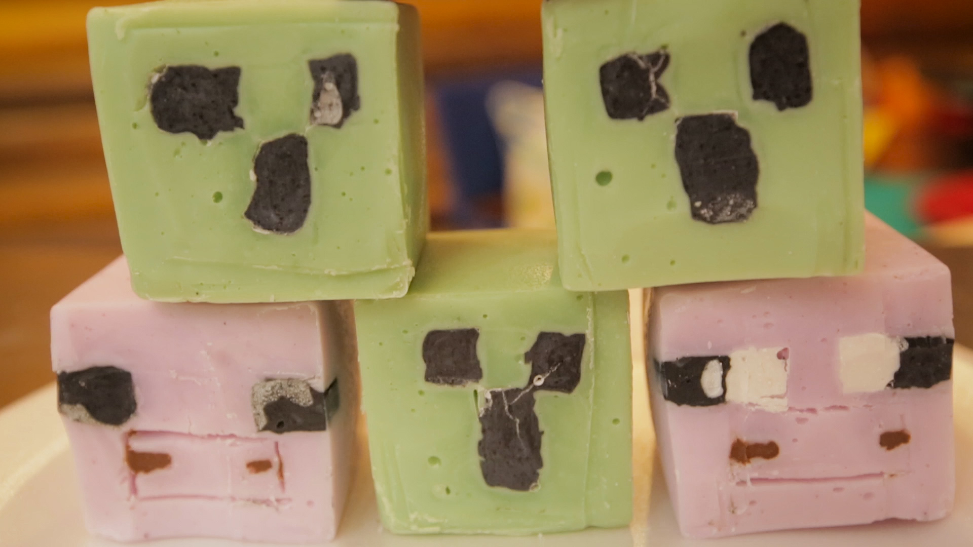 Watch Simple Minecraft Soap Recipe - How To Make A Fun Coconut Oil Soap ...