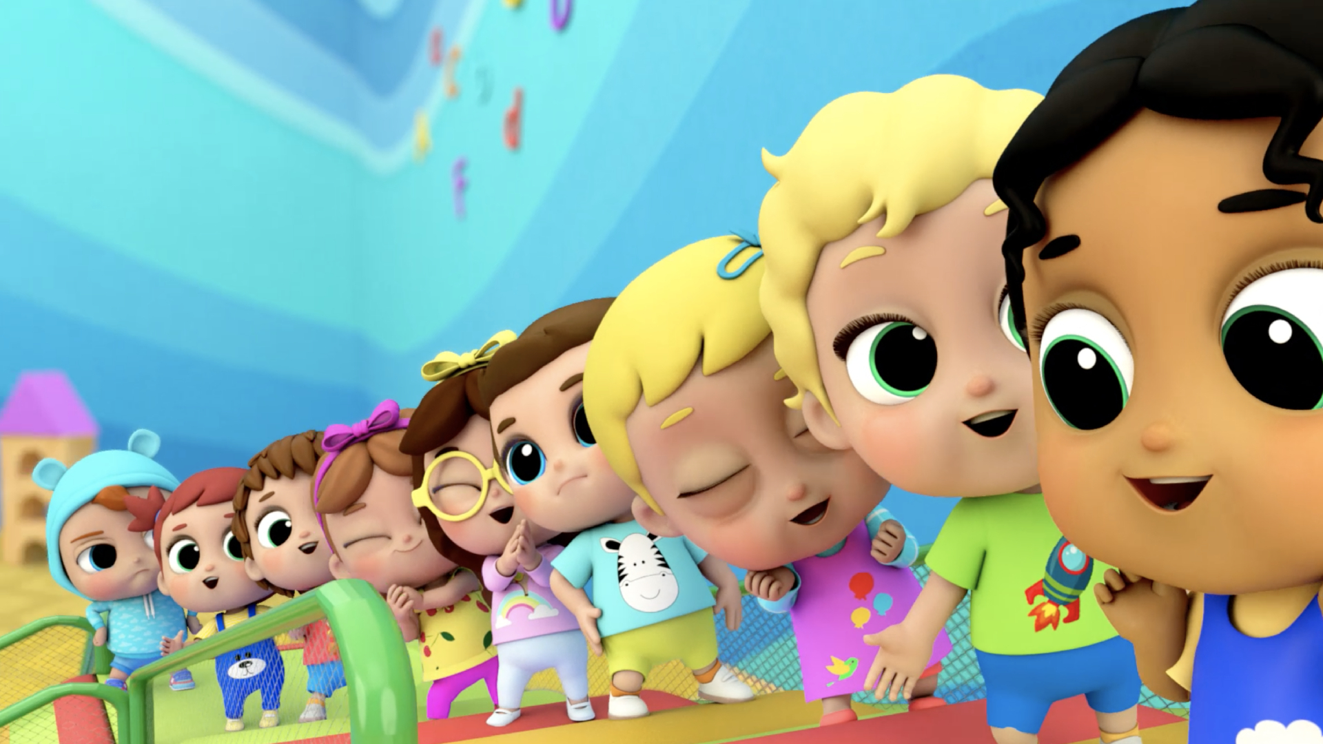 Amazon.com: Ten Little Babies on the Slide - Little Angel : Little ...