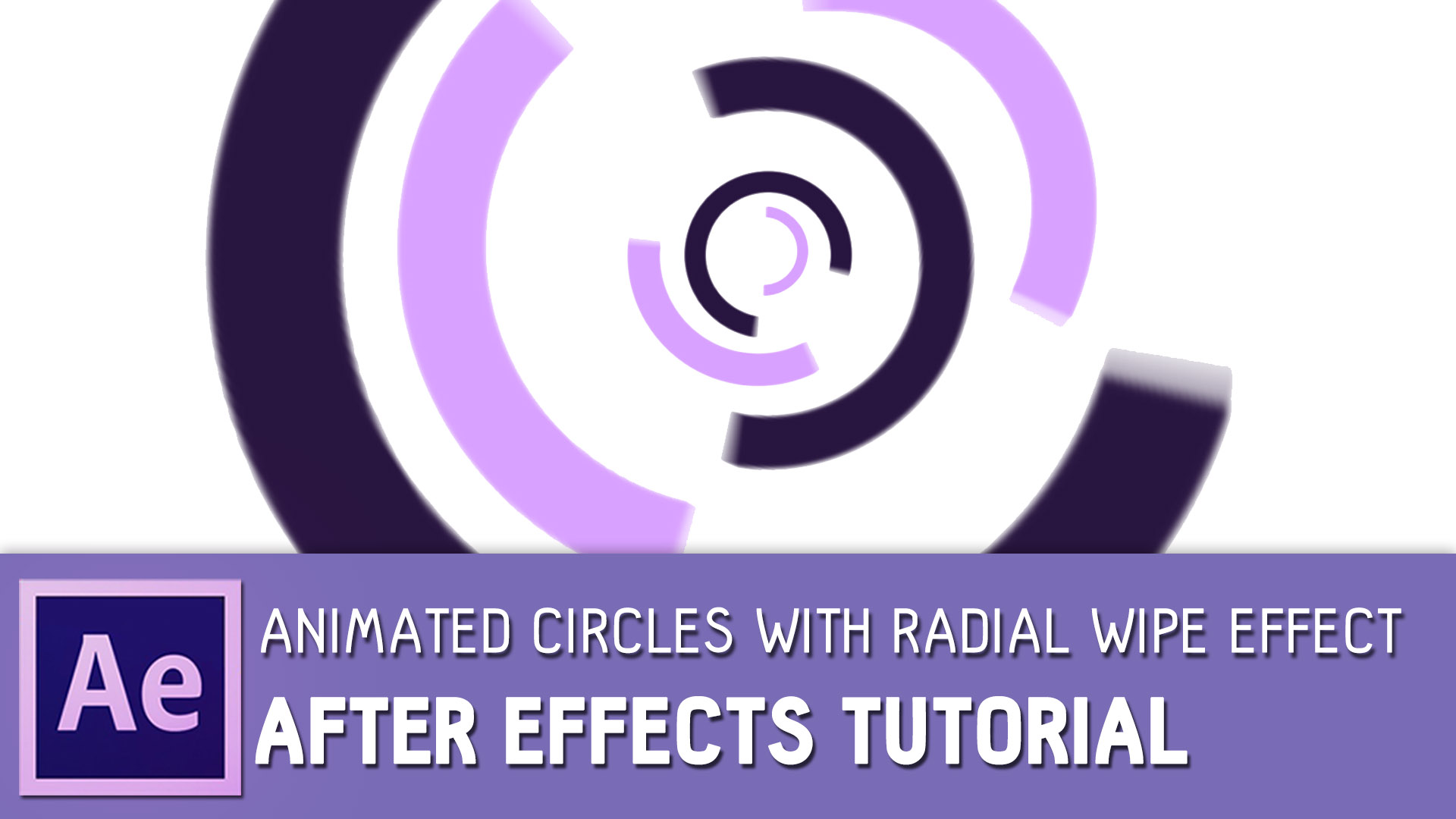 Watch Animated Circles With Radial Wipe Effect After Effects Tutorial