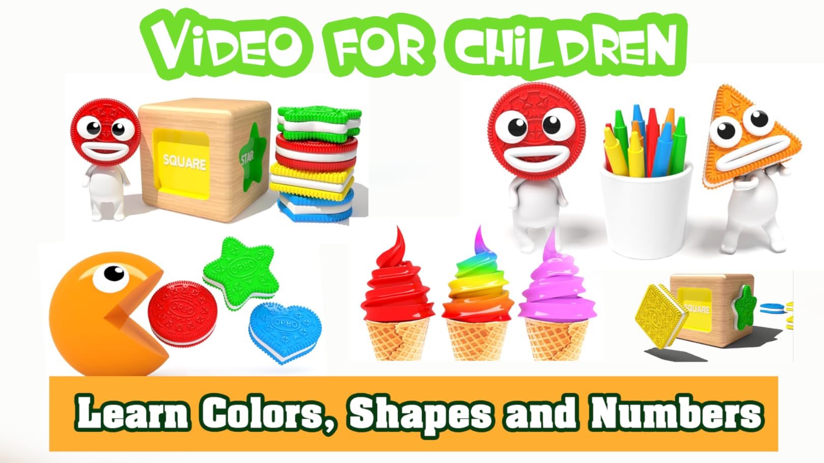 Watch Learn Colors, Shapes and Numbers - Video for Children | Prime Video