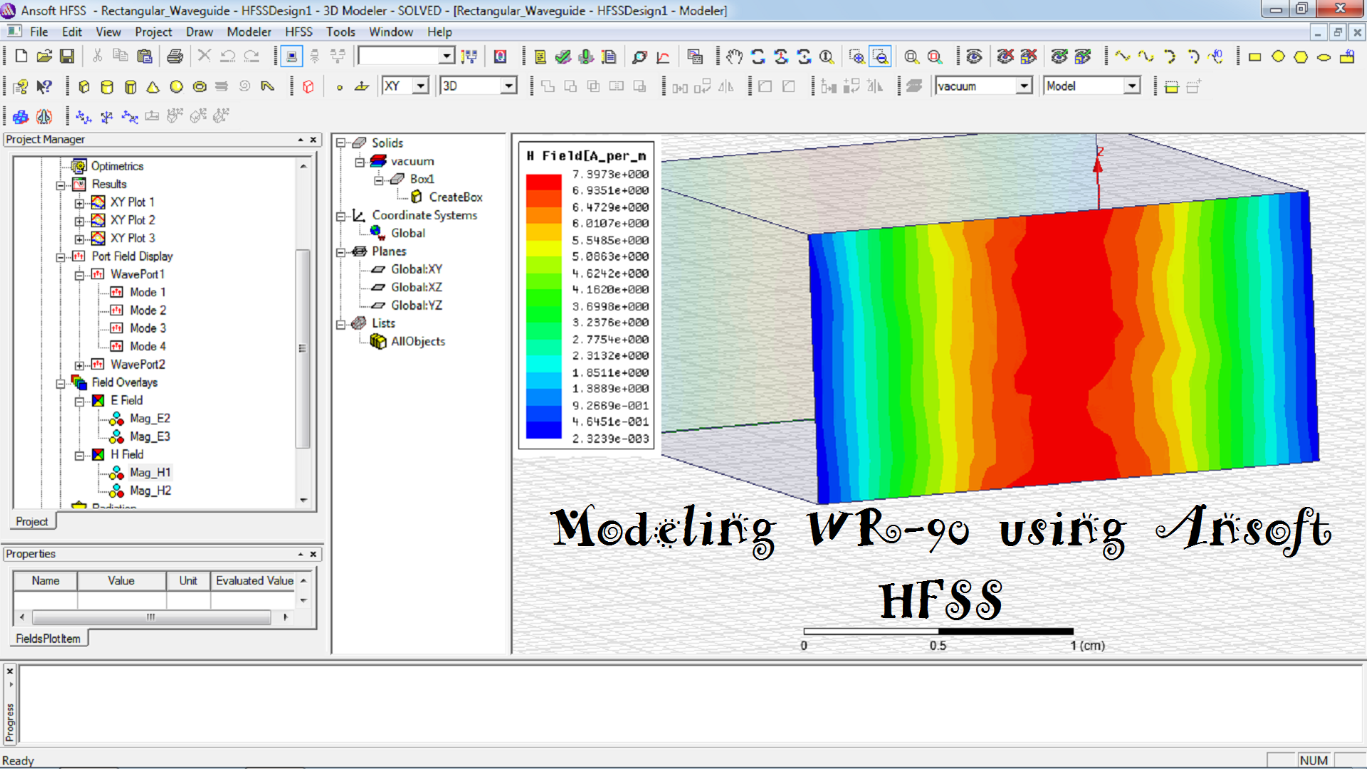 Watch Modeling WR-90 using Ansoft HFSS | Prime Video