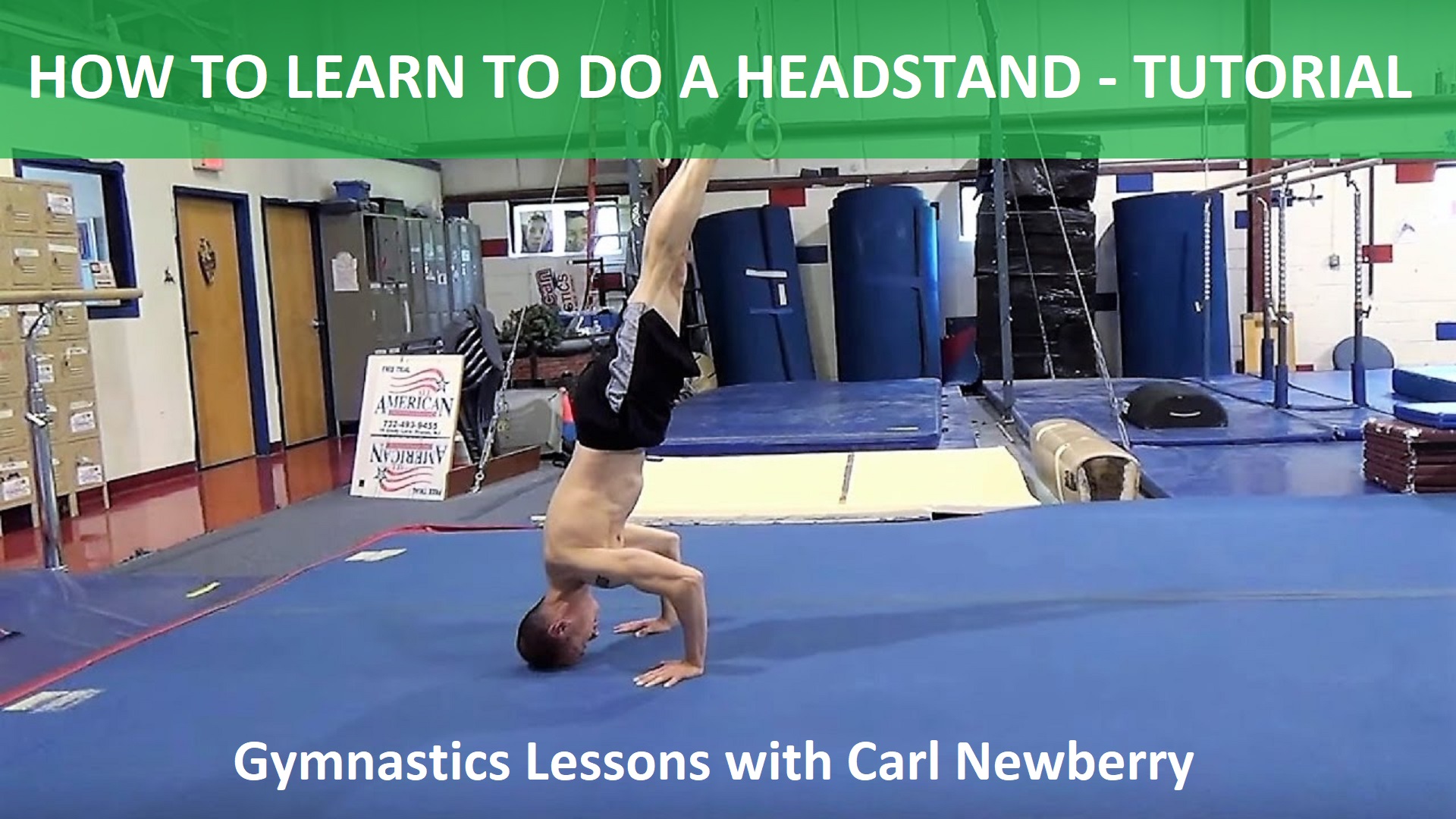 Watch How To Learn To Do a Headstand - Tutorial - Gymnastics Lessons ...