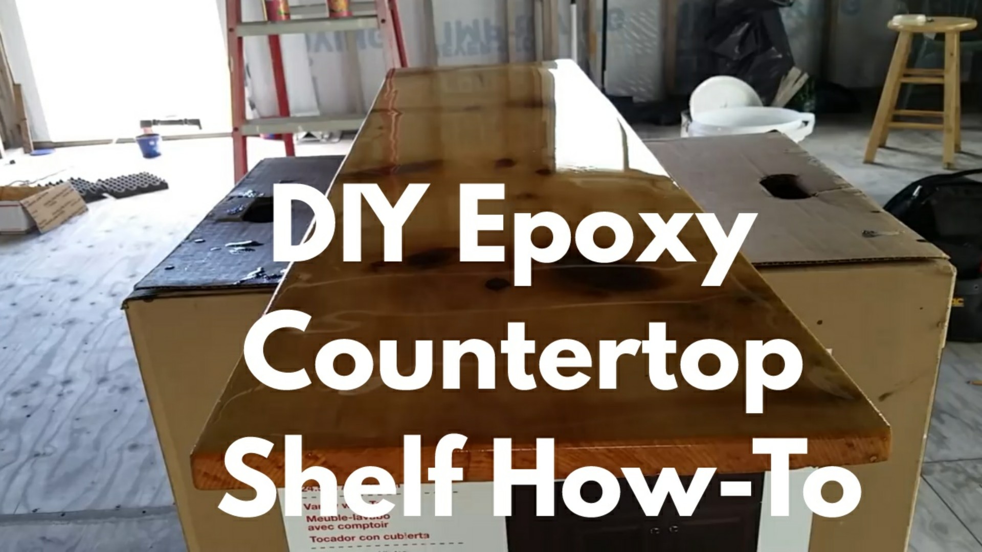 Watch DIY Epoxy Countertop Shelf How-to | Prime Video