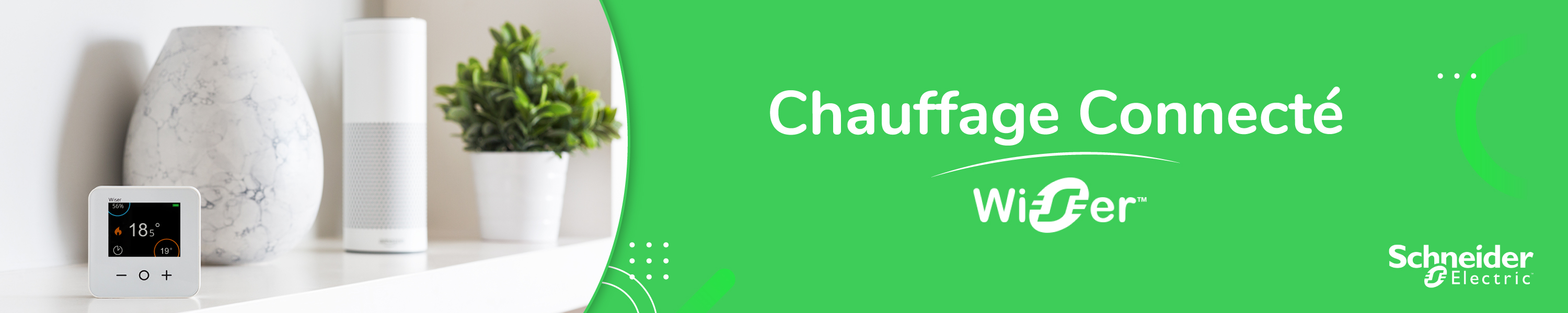Amazon.fr: SCHNEIDER ELECTRIC: Wiser : Solution pour le chauffage connecté
