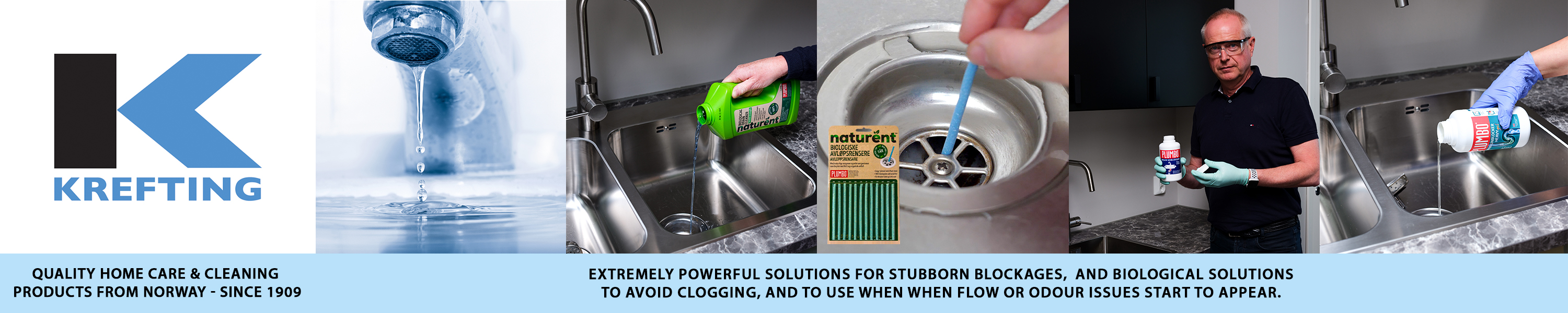 Amazon.co.uk: Krefting Norway : Drain clogging