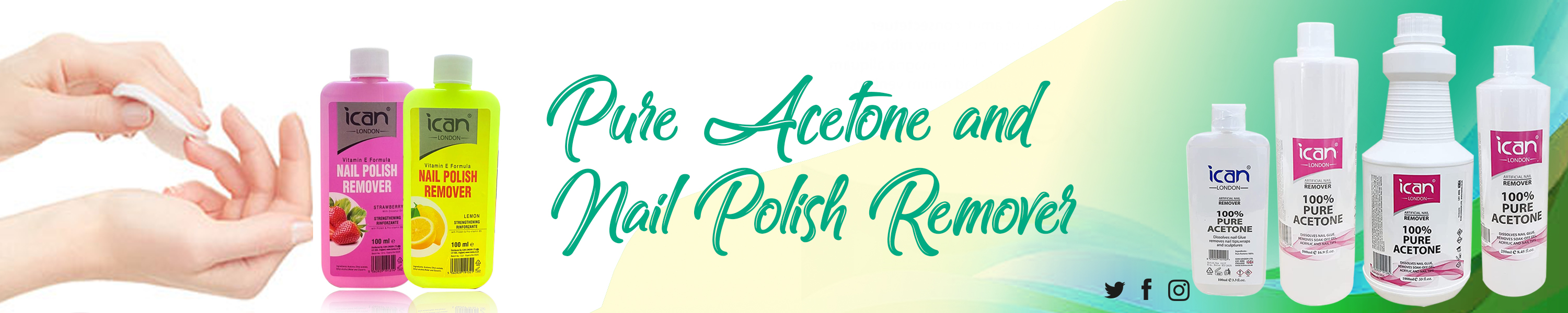 Amazon.co.uk: ICAN LONDON : Acetone