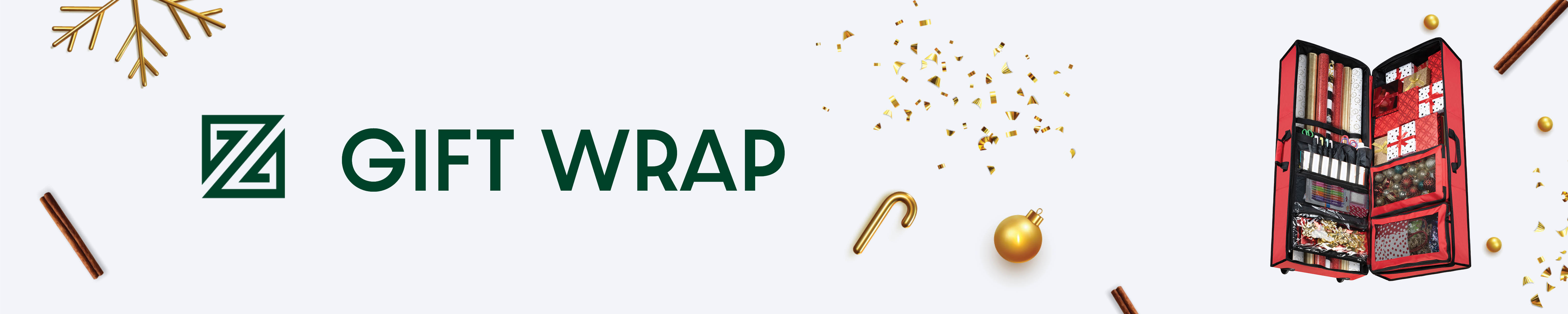 Amazon.co.uk: ZOBER: Gift Wrap Storage