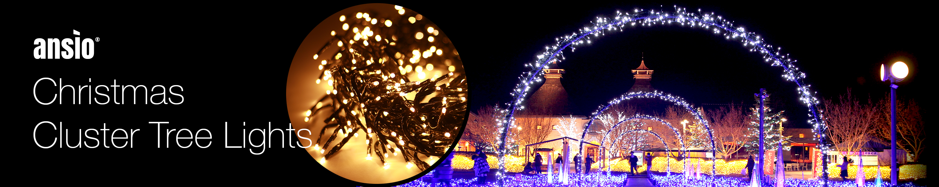 Amazon.co.uk: ANSIO Products: Cluster Lights