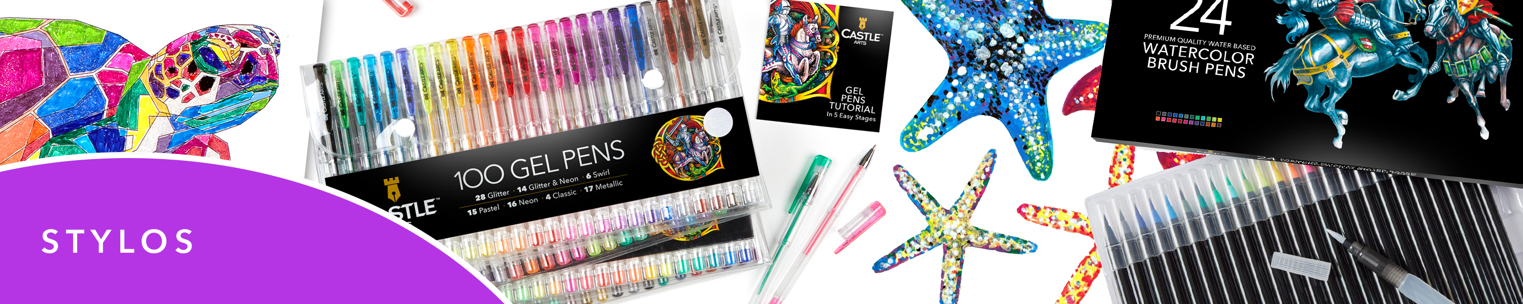 Amazon.fr: Castle Arts: Stylos