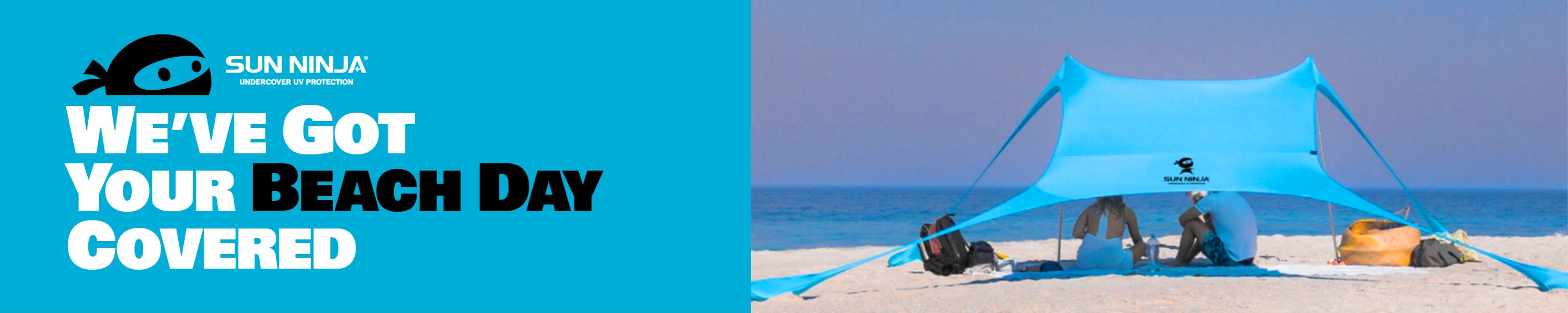 Amazon.co.uk: SUN NINJA: Beach Tent