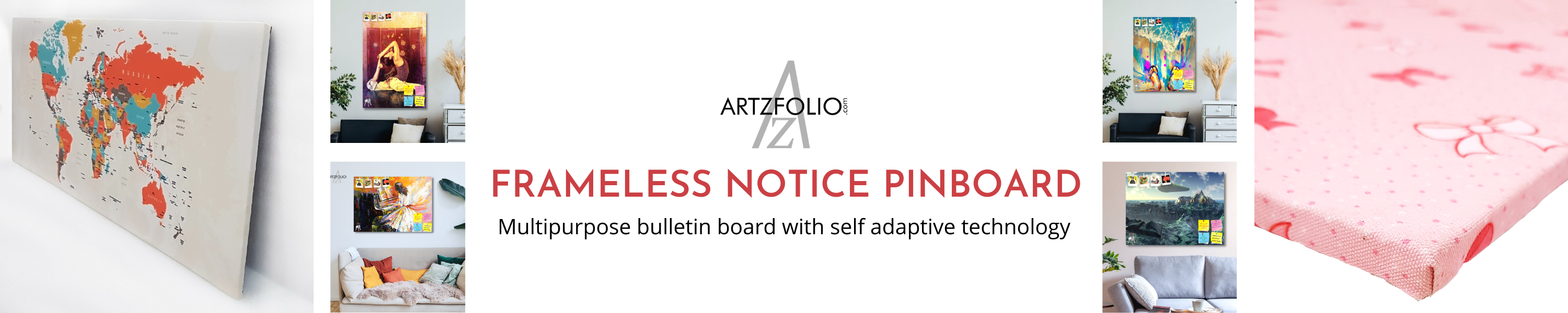 Amazon.in: ArtzFolio: Frameless Pinboards