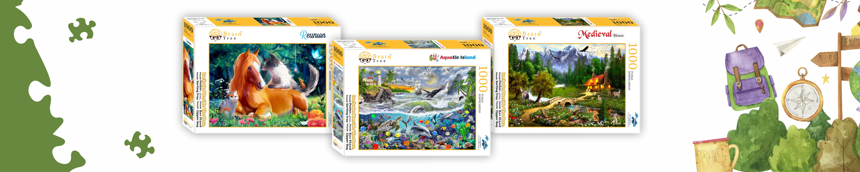 Amazon.in: Brain Tree Games: Holiday Puzzle