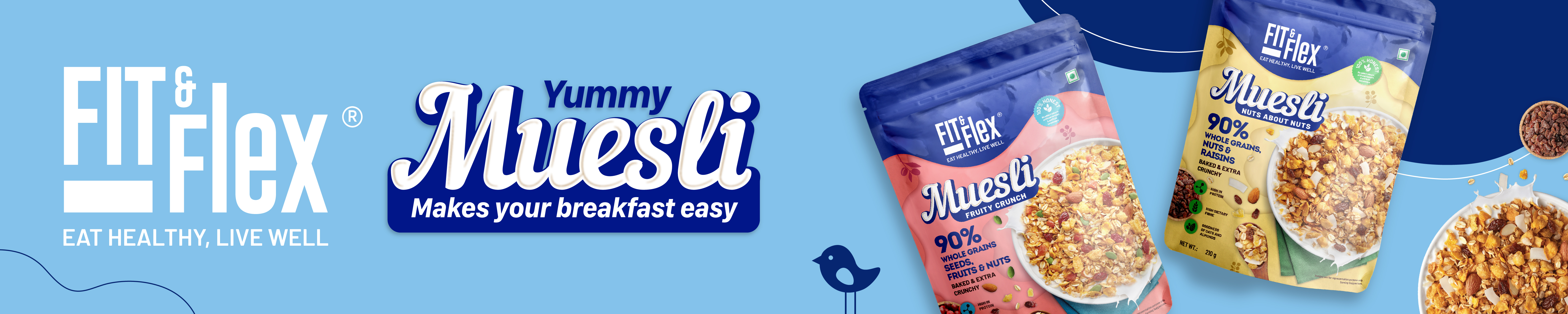 Amazon.in: Fit & Flex: Muesli