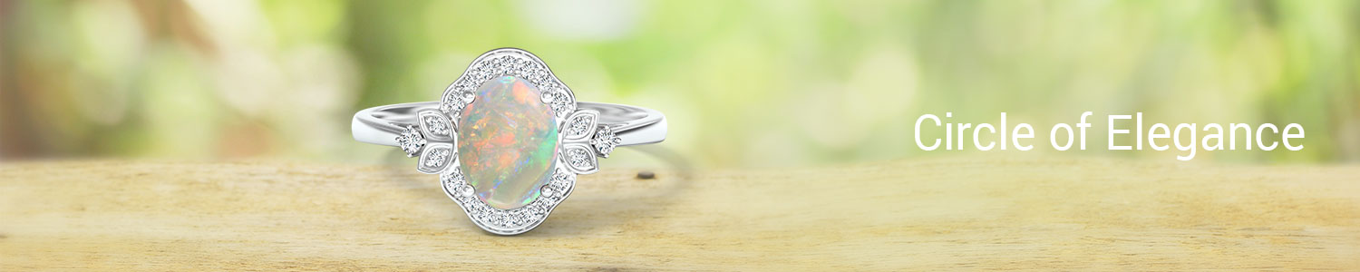 Amazon.co.uk: Angara: Opal Rings