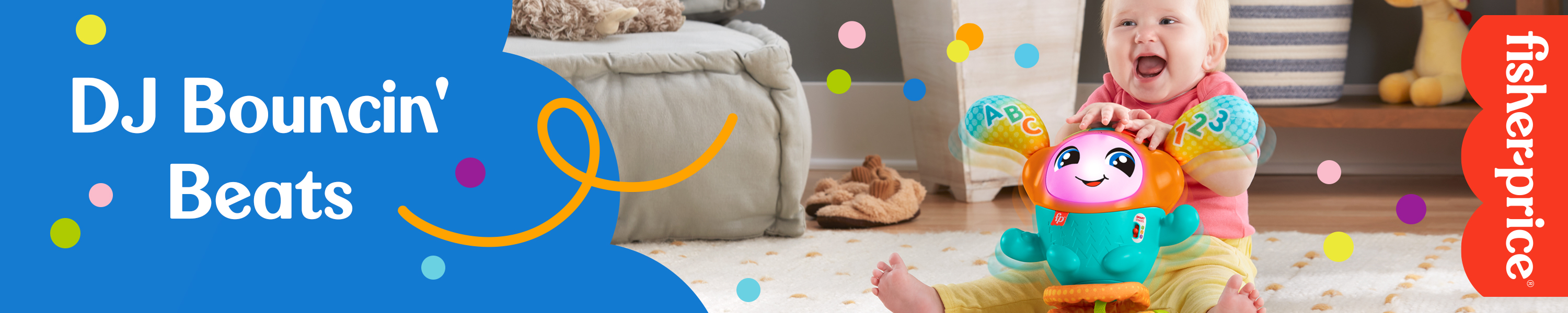 Amazon.co.uk: Fisher-Price: DJ Bouncin' Beats