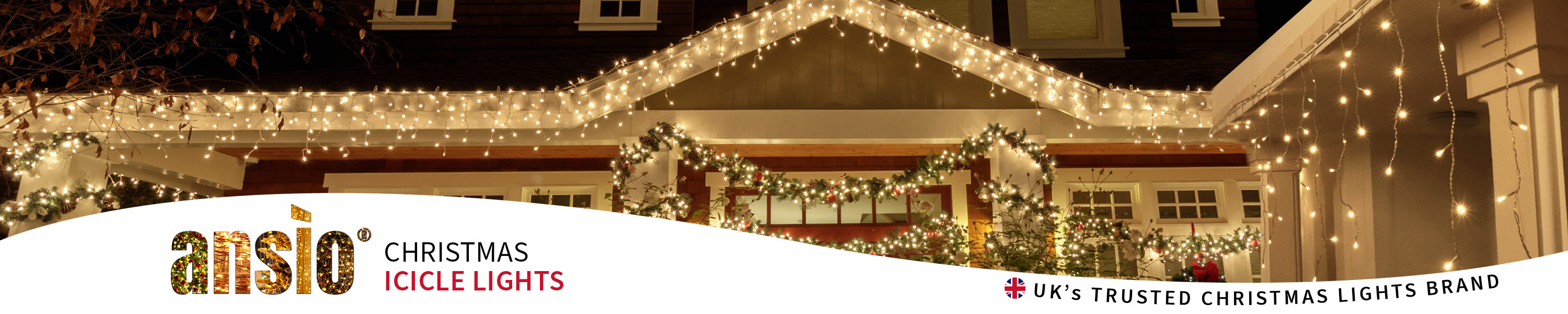 Amazon.co.uk: ANSIO Products: ICICLE lights