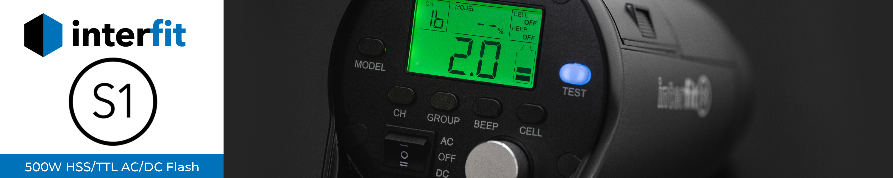 Amazon.co.uk: Interfit: S1 500 Watt Flash Head