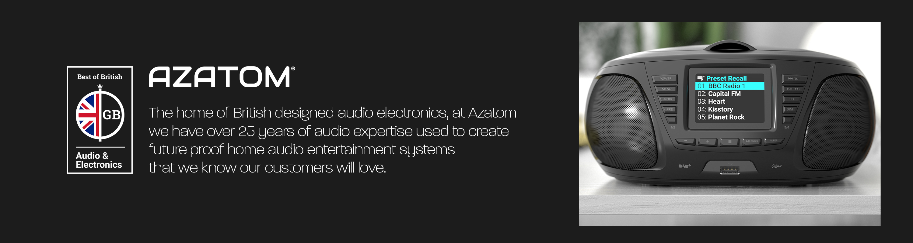 Amazon.co.uk: Azatom: CD Players DAB