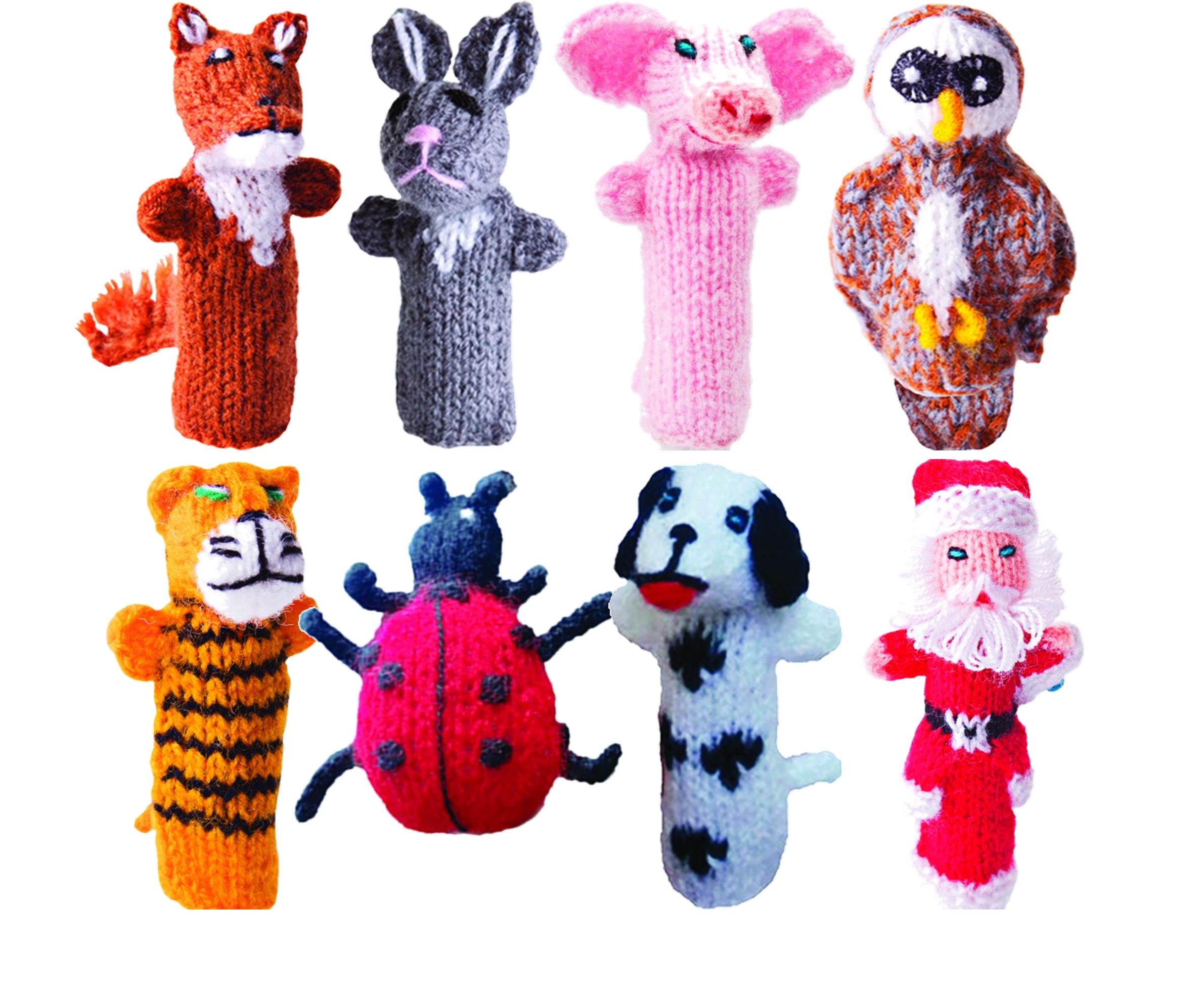 Amazon.co.uk: The Christmas Cracker People: Puppets