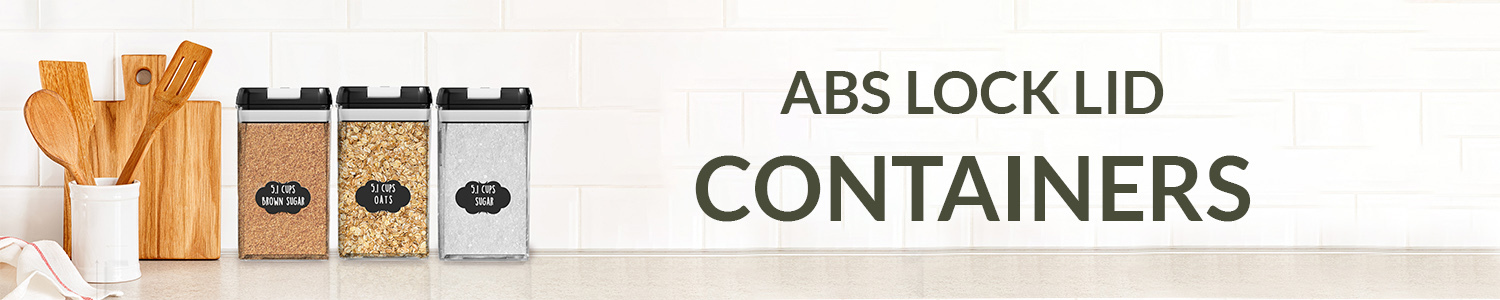 Amazon.co.uk: Chef's Path: ABS Lid Containers