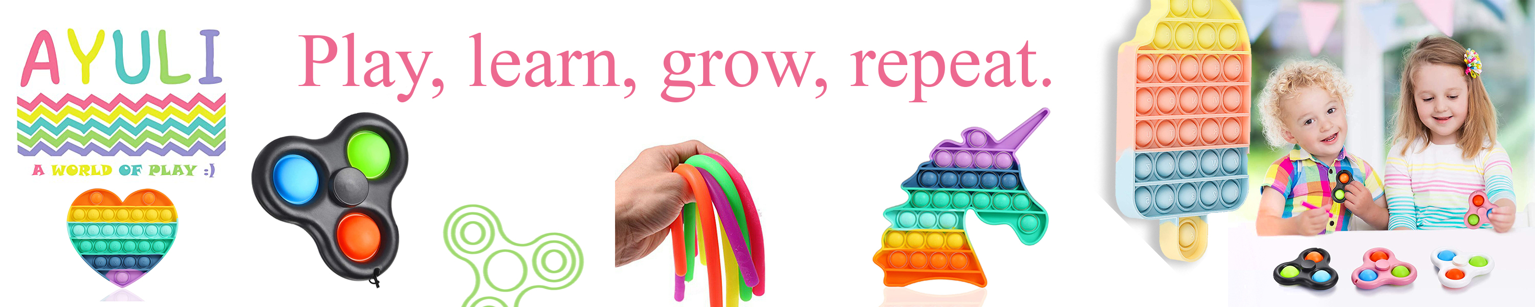 Amazon.co.uk: AYULI: Fidget Spinner Poppets
