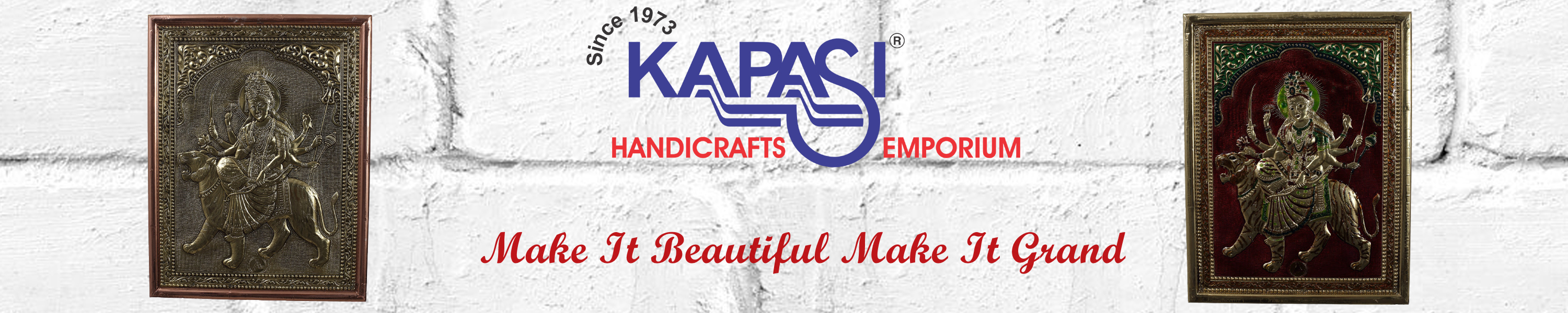 Amazon.in: KAPASI HANDICRAFTS EMPORIUM: Ambaji Frame