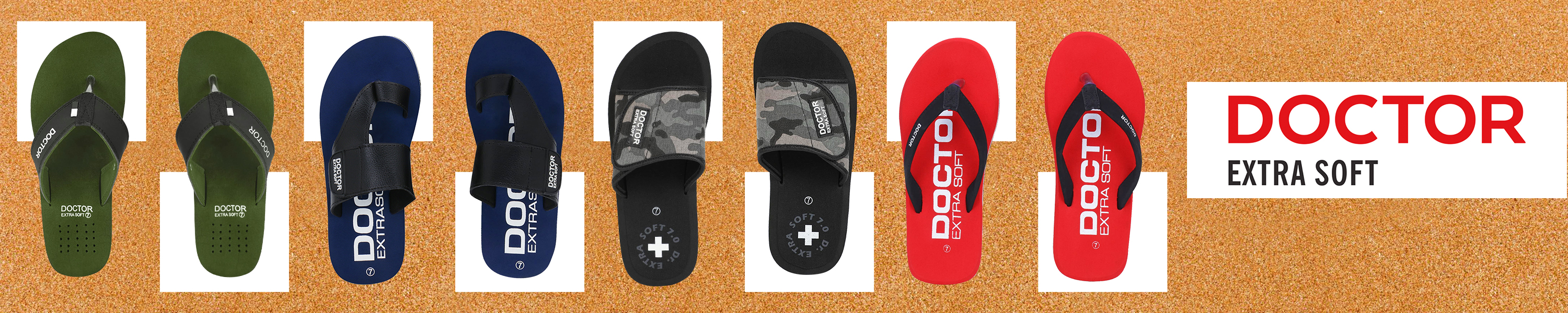 Amazon.in: Doctor Extra Soft: Men's Sliders