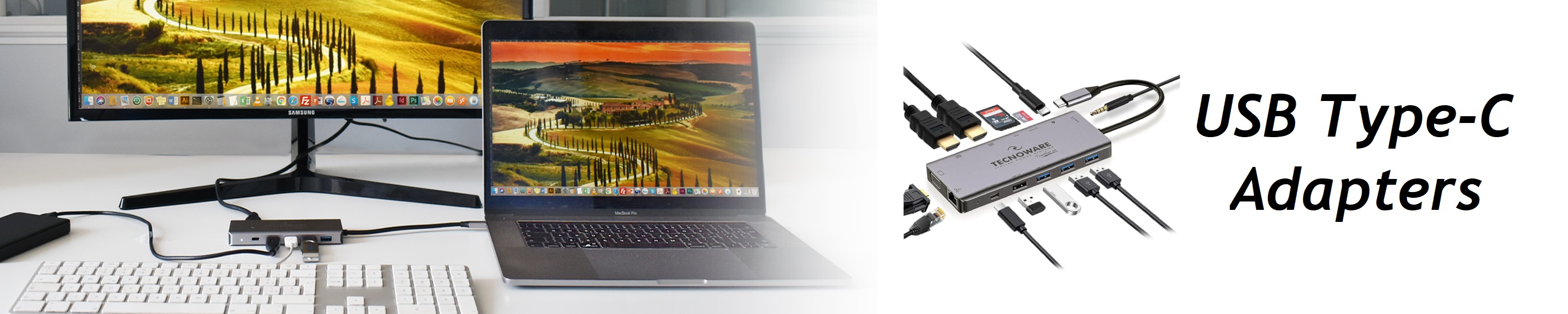 Amazon.ae: Tecnoware Italian Power System: Hub USB Type-C Adapters