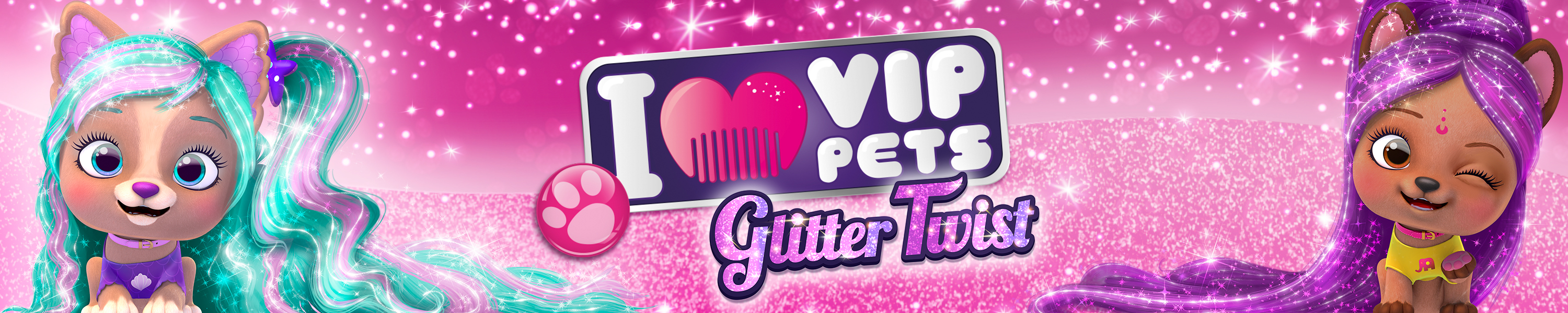 Amazon.co.uk: VIP PETS: VIP PETS Glitter Twist