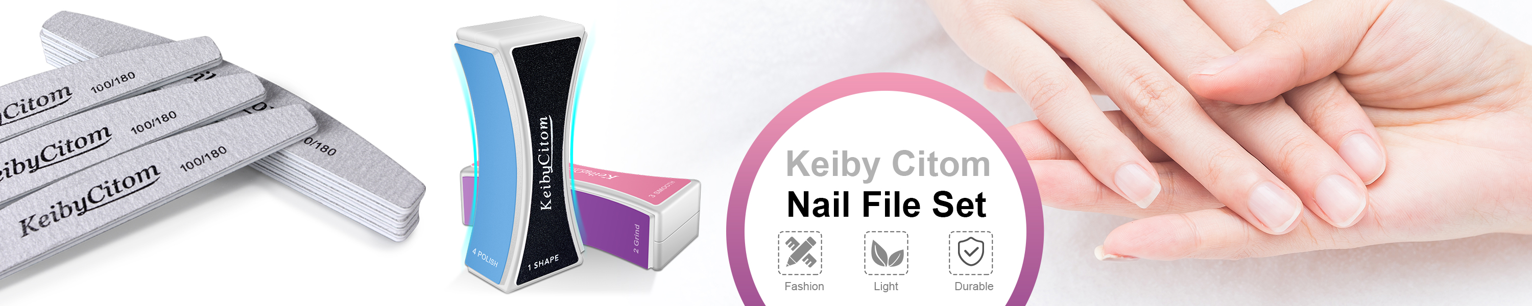 Amazon.co.uk: Keiby Citom: NAIL FILES AND NAIL BUFFERS