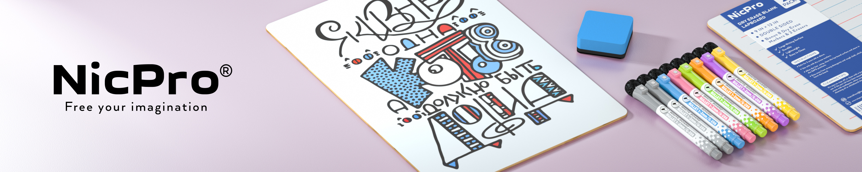 Amazon.co.uk: Nicpro: Erase Board