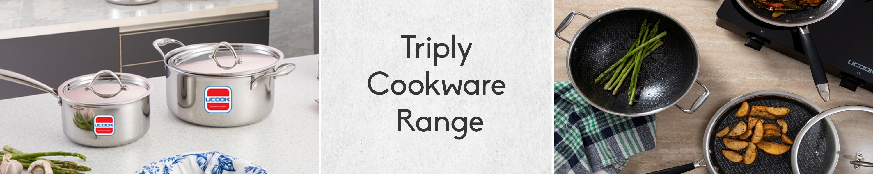 Amazon.in: UCOOK : Triply Cookware