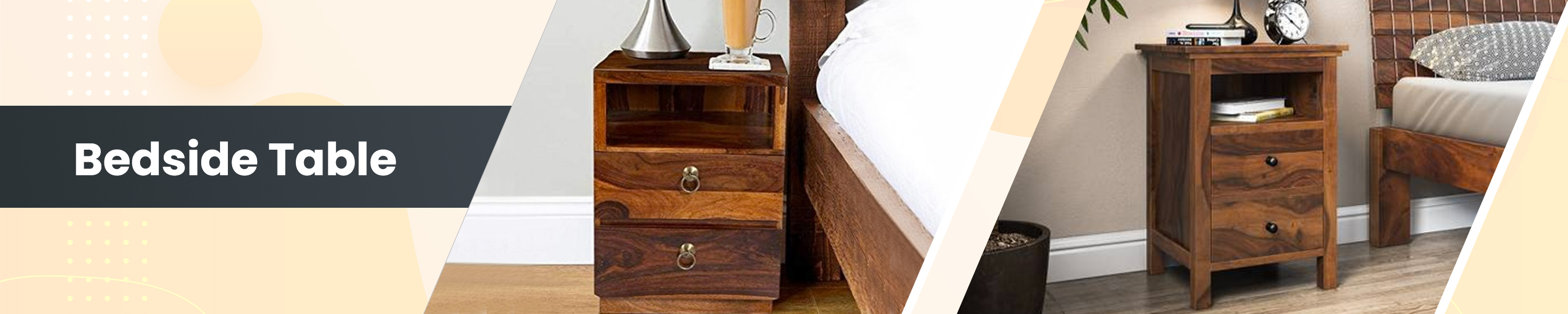 Amazon.in: VK Furniture: Bedside Table