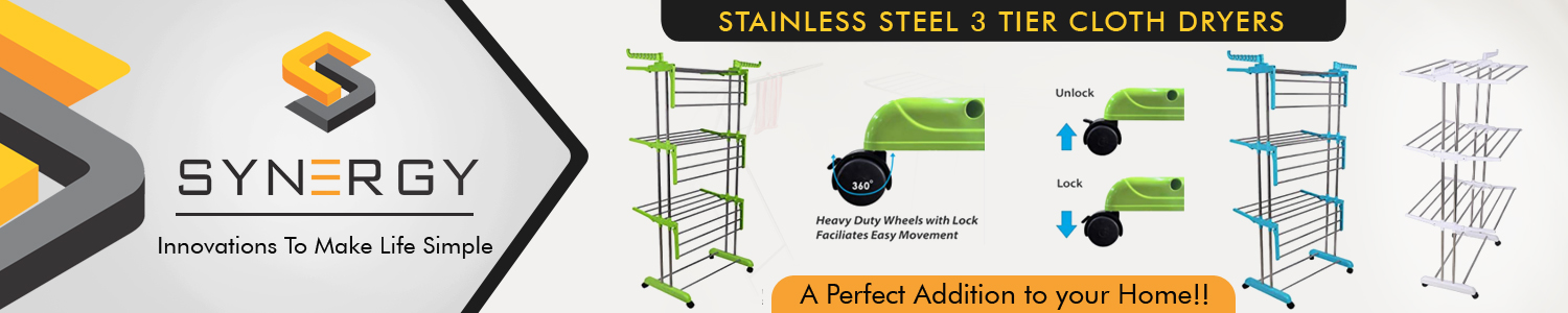 Amazon.in: SYNERGY: Premium Floor Cloth Dryers