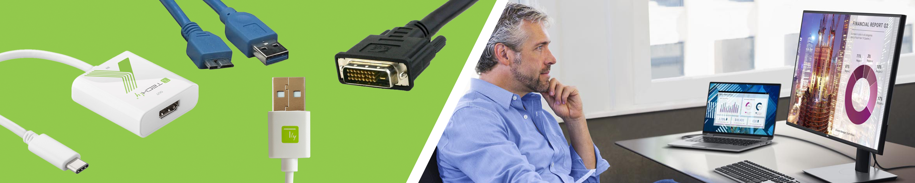 Amazon.it: TECHLY: Cavi Computer
