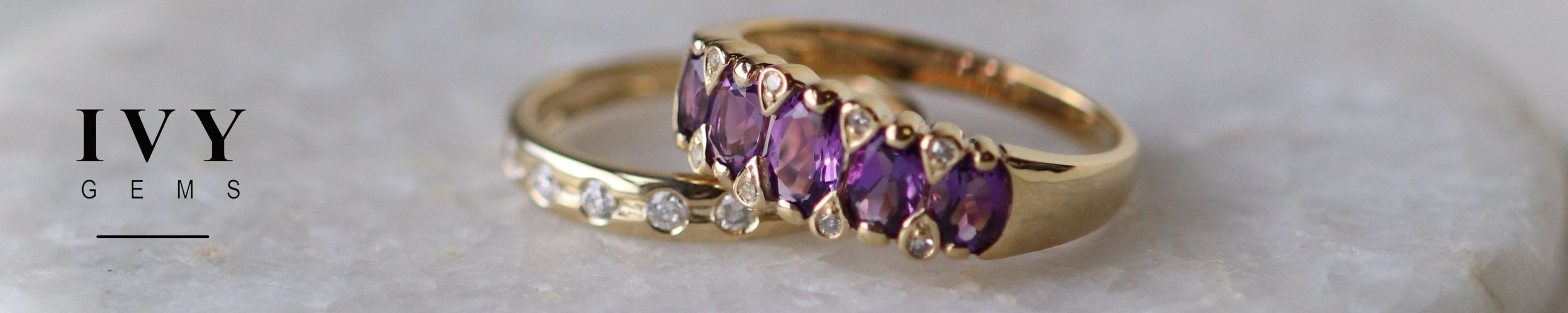 Amazon.co.uk: Ivy Gems: 9ct Gold Rings