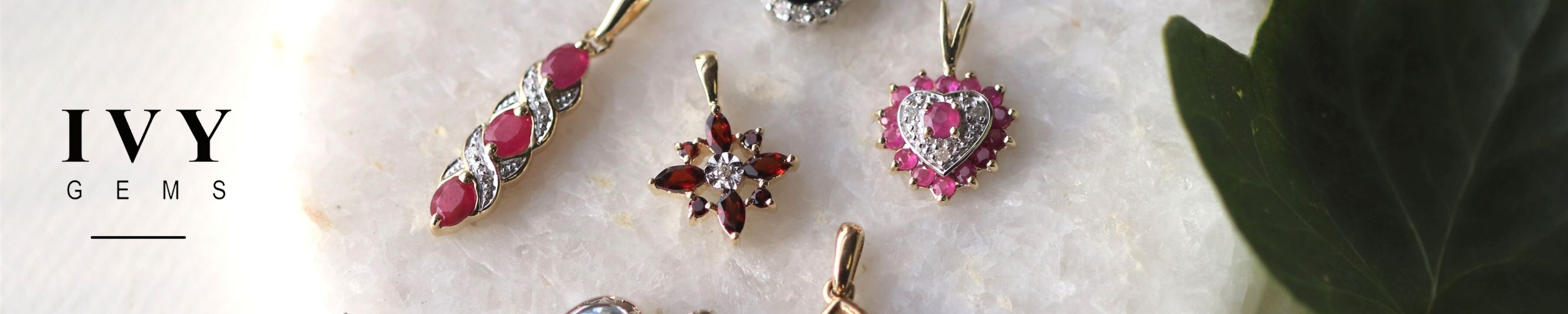 Amazon.co.uk: Ivy Gems: 9ct Gold Pendants