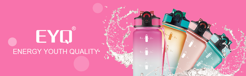 Amazon.co.uk: EYQ : 1L Water Bottle