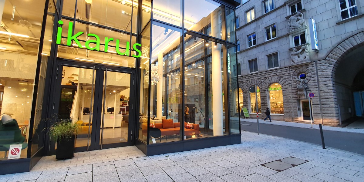 Elegantes Ikarus Design Kaufhaus Bild