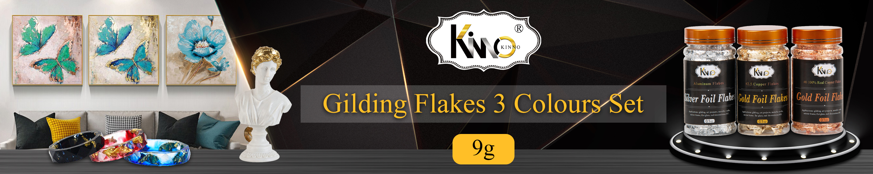 Amazon.in: KINNO Gold Leaf