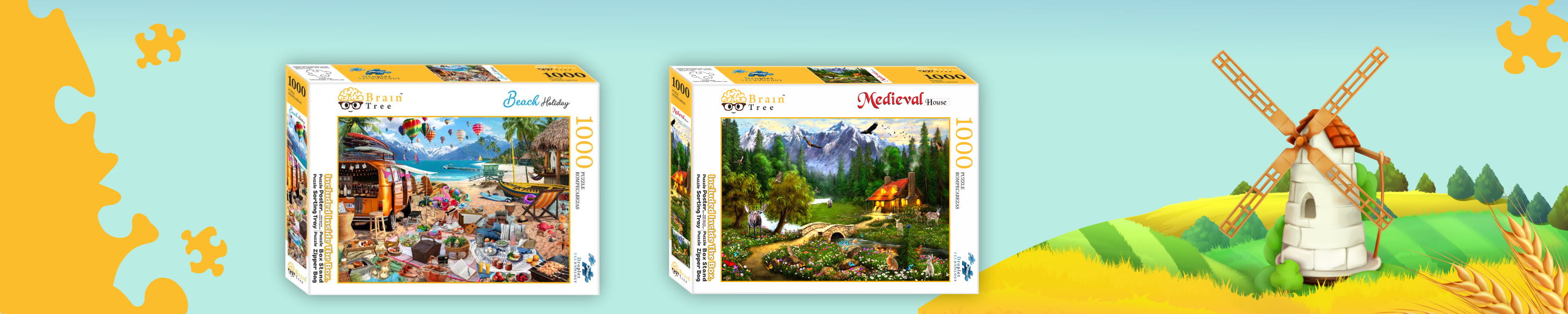 Amazon.in: Brain Tree Games: Landscape Puzzles