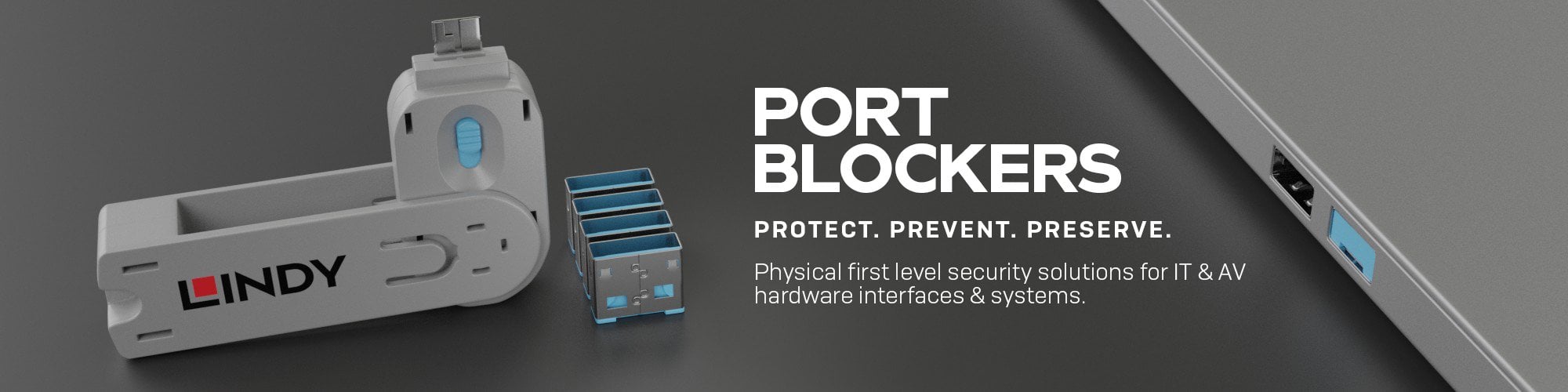 Amazon.co.uk: LINDY: Port Blockers