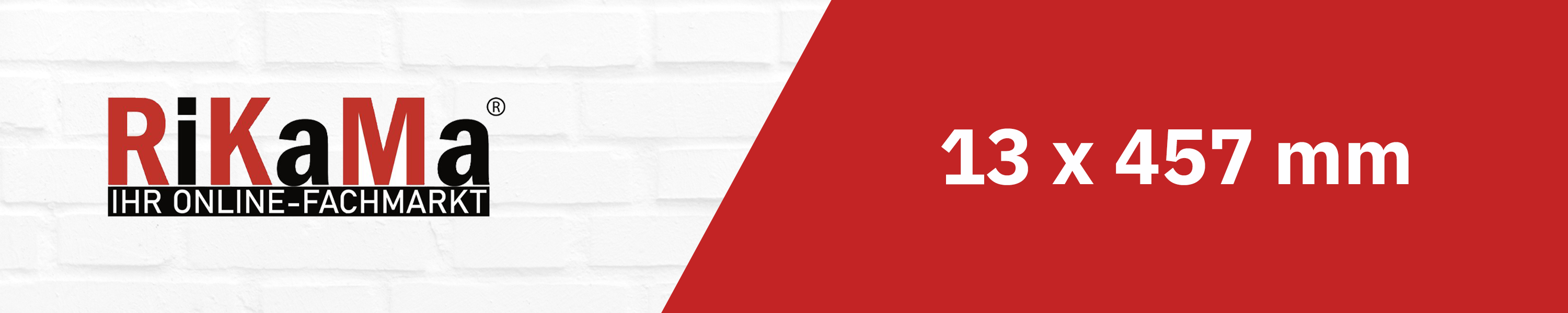 Amazon.de: RIKAMA Ihr Online-Fachmarkt: 13 x 457 mm