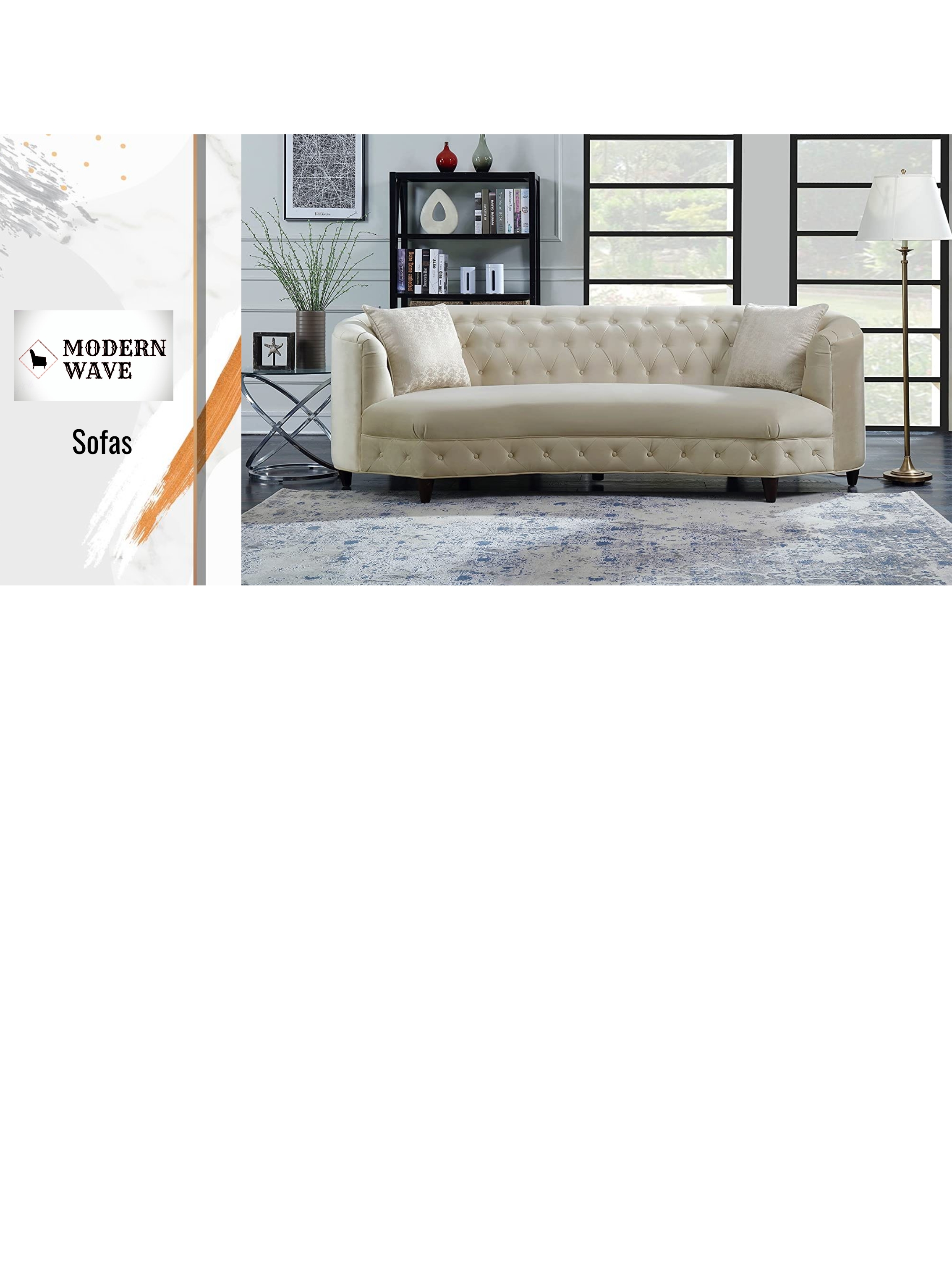 Amazon.in: MODERN WAVE ®: Sofas