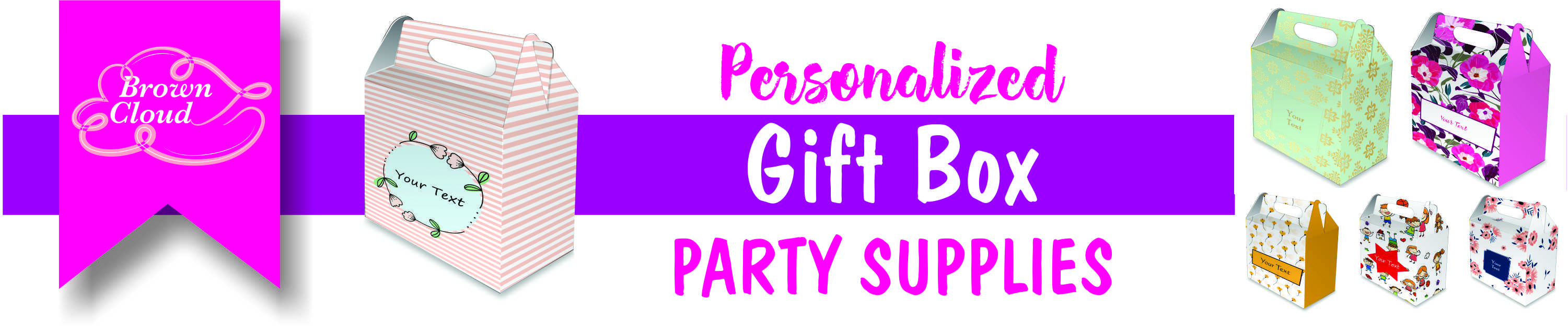 Amazon.in: Brown Cloud: Customized Gift Boxes