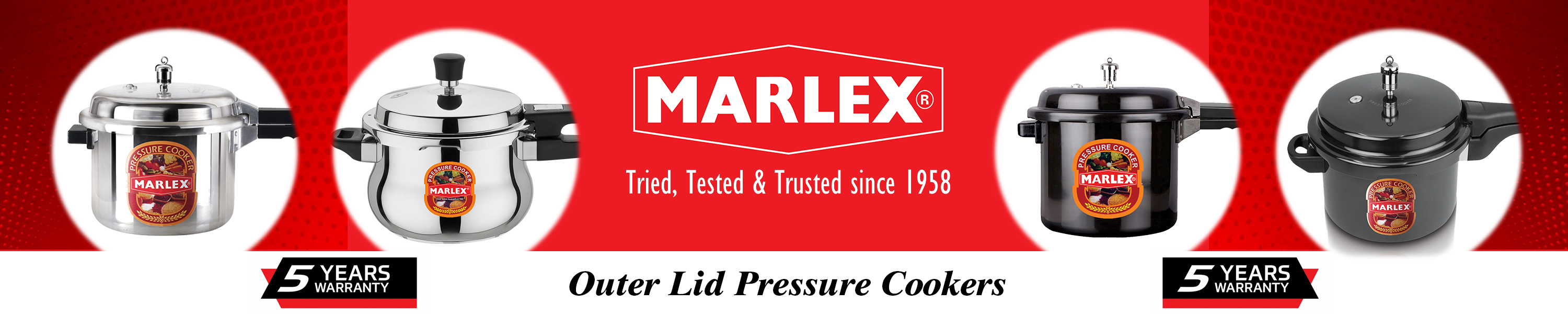 Amazon.in: Marlex : Outer Lid Pressure Cooker